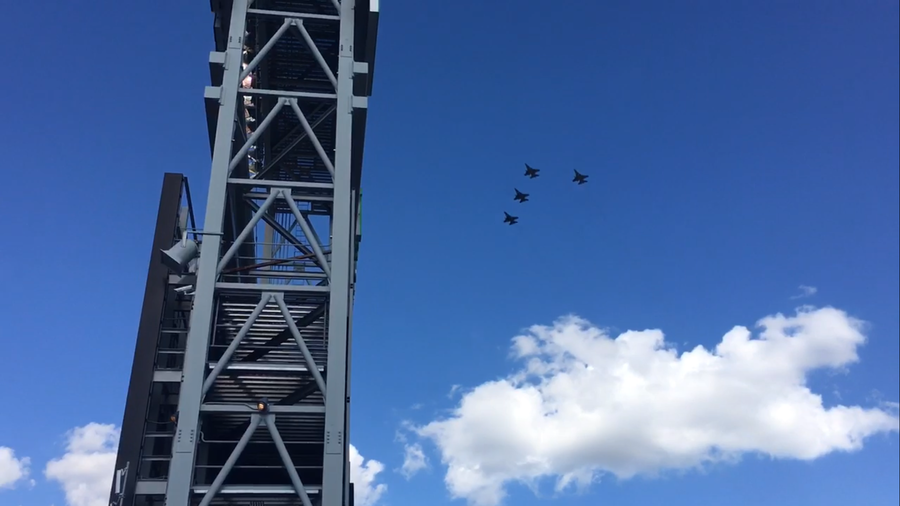 WATCH: Another incredible flyover before the College World Series ...