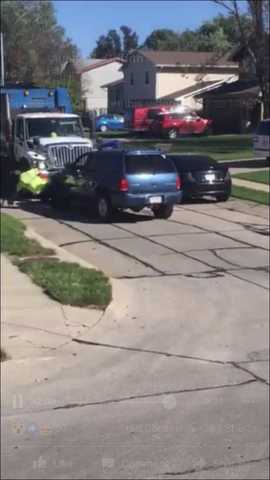 Video shows man hit in apparent road rage incident - KMTV.com