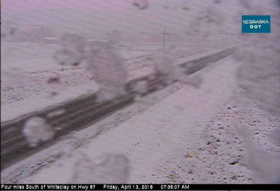 Snow in Nebraska near South Dakota border - KMTV.com